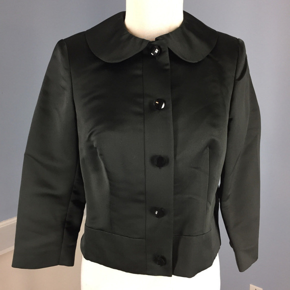 J. McLaughlin | Jackets & Coats | J Mclaughlin Black 2 Xs Crop Swing ...